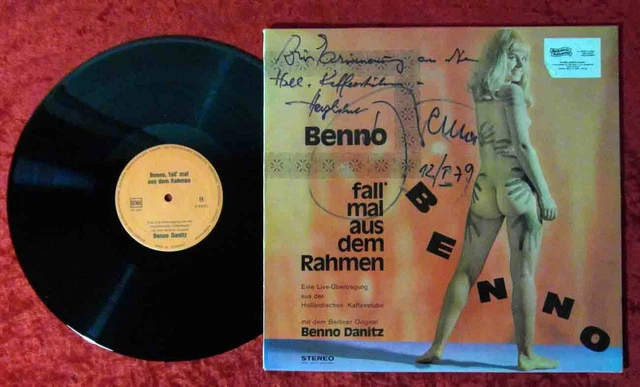 LP BENNO DANITZ: Fall mal aus dem Rahmen - Live (Signiert) 1979 EUR 49,90 - PicClick DE