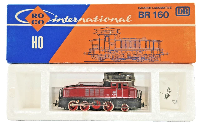 ROCO HO 4129A E-Lok 160 003-0 der DB - Lok fährt nicht BASTLER mit OVP ...