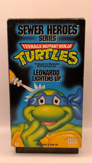 TEENAGE MUTANT NINJA Turtles- Leonardo Lightens Up (VHS) £6.37 ...