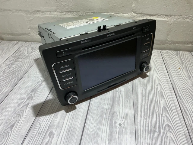SKODA OCTAVIA MK2 Radio Cd Player Head Unit 1Z0035156F £52.99 - PicClick UK