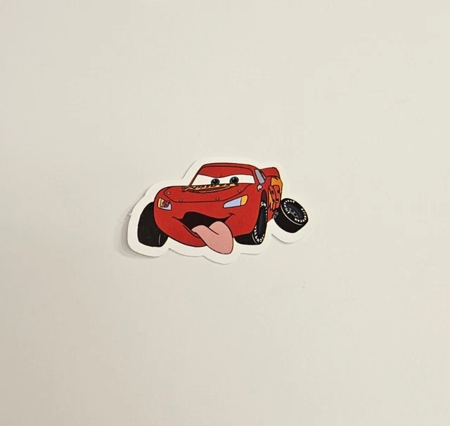 LIGHTNING MCQUEEN LAPTOP Sticker / Cars Pixar Disney Cartoon Waterproof ...