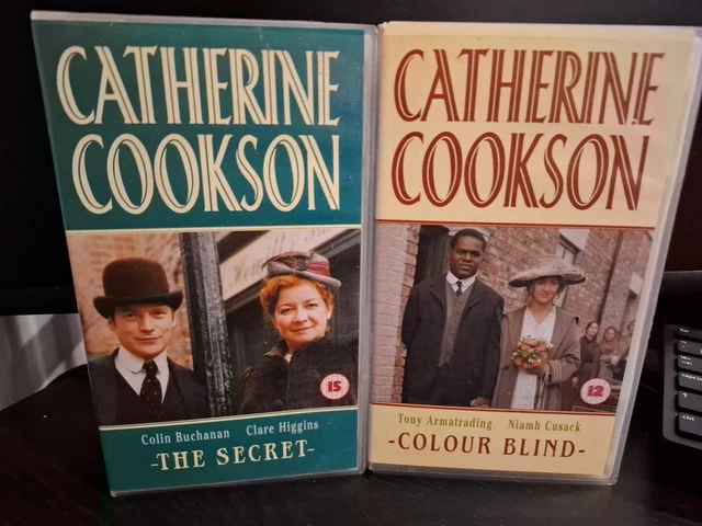 2 CATHERINE COOKSON VHS Tapes The Secret Colour Blind £9.99 - PicClick UK