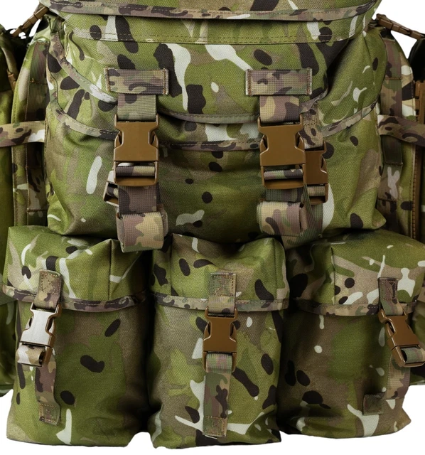 KITPIMP BRITISH ARMY 150 Litre Pathfinder Rucksack MTP Bergen Multicam ...