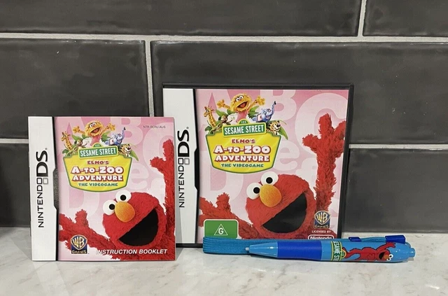 SESAME STREET ELMO'S A-to-Zoo Adventure + Character Stylus DS $27.99 ...
