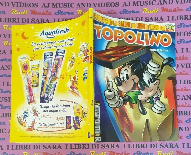 COMICS FUMETTO TOPOLINO 2842 18 MAGGIO 2010 ALGIDA SHREK SAMUELE ...