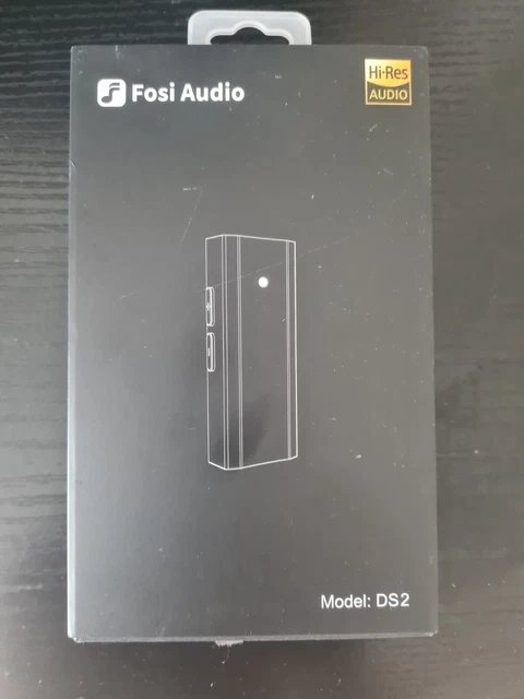 FOSI AUDIO DS2 USB C to AUX Headphone Amp DAC Dongle 3.5mm Jack Audio ...