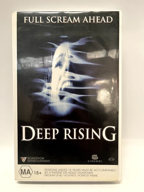 DEEP RISING RARE AU Roadshow Video VHS 90s cult sea monster horror $19. ...