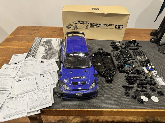 TAMIYA TT02 FOCUS Fully Hopped Up £170.00 - PicClick UK