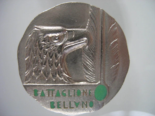 DISTINTIVI ALPINI BTG Belluno Brigata Alpina Cadore 1965 Smalti Alpine ...