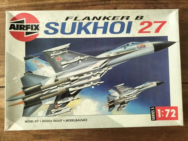 SUKHOI SU 27 Flanker B 1/72 Airfix 1992 EUR 12,00 - PicClick FR