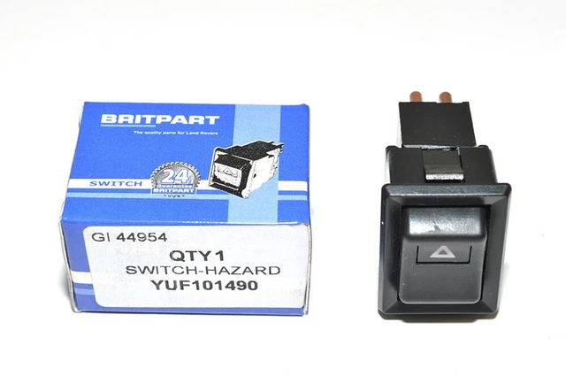 LAND ROVER DEFENDER 90 110 130 Hazard Warning Light Switch - Yuf101490 ...