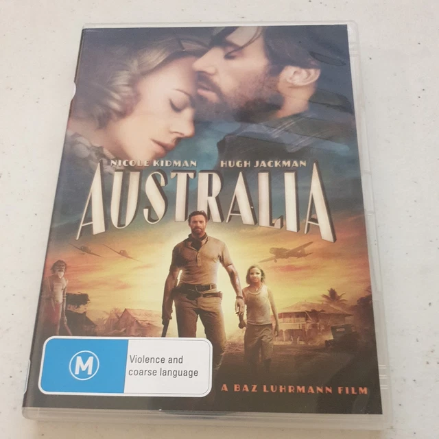 AUSTRALIA DVD NICOLE Kidman Hugh Jackman R4 FREE POST £5.71 - PicClick UK