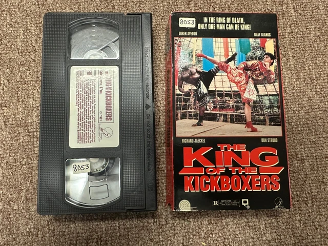 THE KING OF the Kickboxers VHS Billy Blanks Martial Arts Karate MMA ...