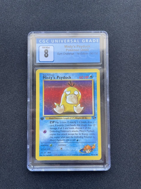 MISTYS PSYDUCK GYM Challenge 1. Edition CGC 8 EUR 29,00 - PicClick DE
