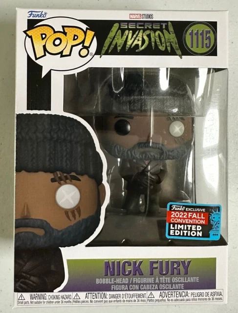 FUNKO POP! SECRET Invasion Nick Fury #1115 Fall Convention 2022 ...