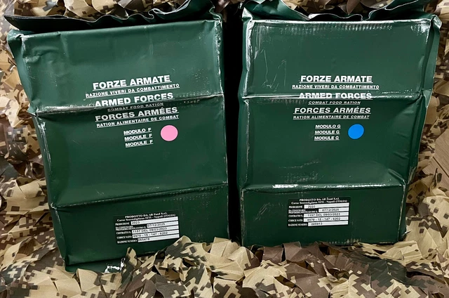RATION DE COMBAT italienne / Italian army MRE / Razione k [12/2025] EUR ...