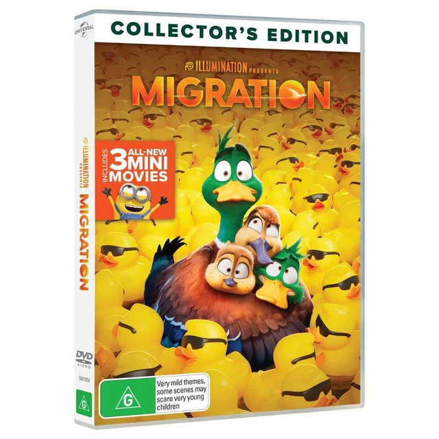 MIGRATION (DVD, 2023) Region 4 Movie Animation Minions - NEW SEALED $22 ...