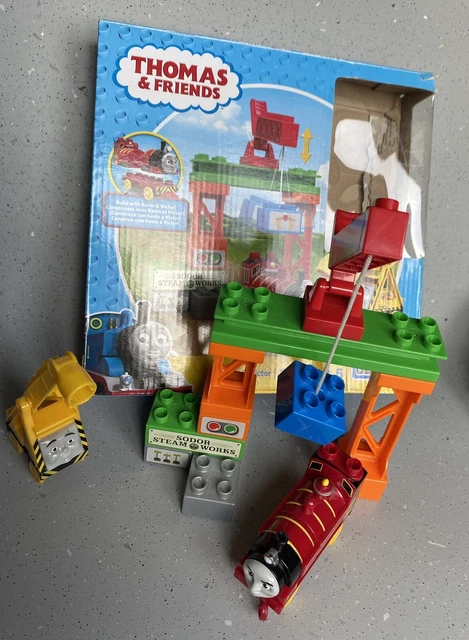 MEGA BLOKS THOMAS the Tank Engine Set - KEVIN & VICTOR Sodor Steam ...