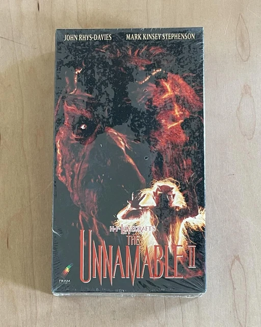 THE UNNAMABLE II (1992) Sealed VHS Prism HP Lovecraft Horror Occult ...