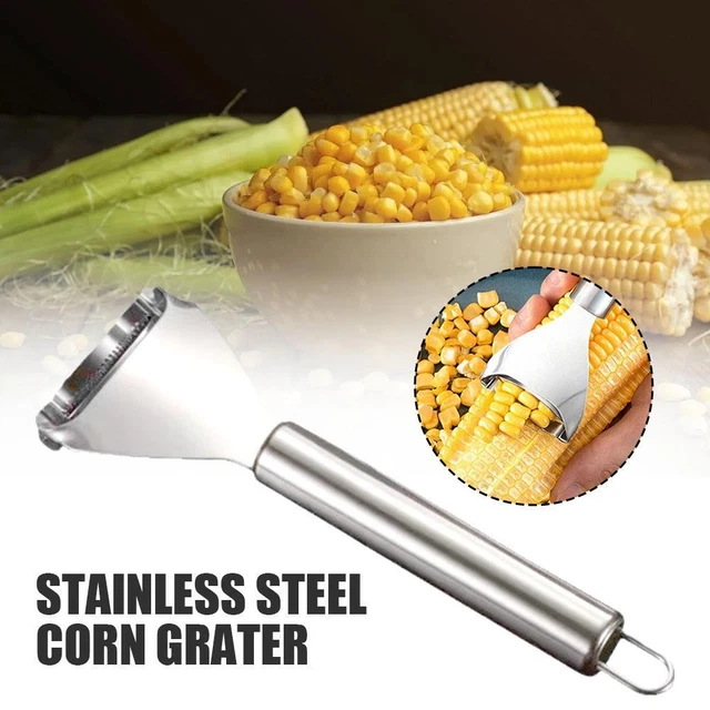 CORN COB PEELER Steel Thresher Stripper Remover Kitchen Cutter Tool /ν ...