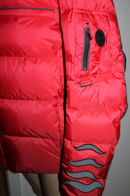 BOGNER MEN'S SKI Jacket Flames D Red Black Size 52 L New With Label ...