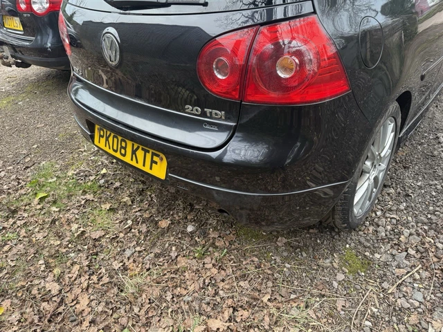 VOLKSWAGEN GOLF MK5 Rear bumper caractere 04-08 £150.00 - PicClick UK