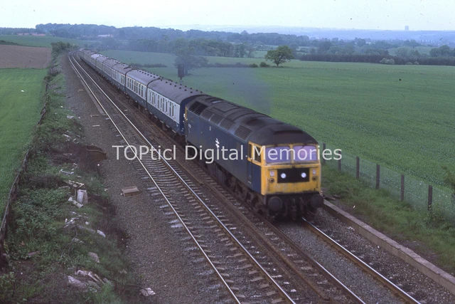 RAIL 35MM COLOUR Slide 47032 Class 47 Plawsworth 02/06/1978 #EI754 £2. ...