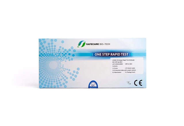 25X SAFECARE ONE Step Rapid Profi-Test Antigen 3in1 Rapid Test-Kit ...