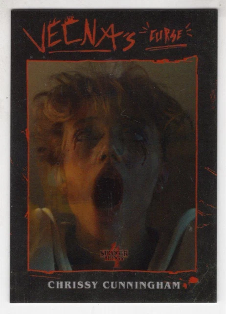 STRANGER THINGS SEASON 4 Vecnas Curse Chase Card VC-1 Chrissy ...