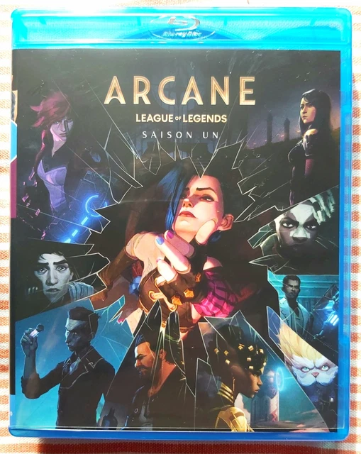 DVD BLUE RAY - Arcane - League Of Legends - Saison 1 - Fr - Comme Neuf ...