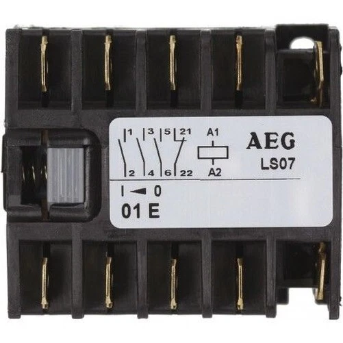 CONTACTEUR AEG LS07 7A 230V 3KW Code 3351207 EUR 75,52 - PicClick FR