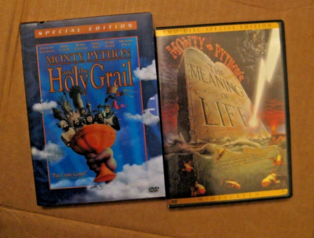MONTY PYTHON AND The Holy Grail & Meaning of Life Special Edition DVDs ...