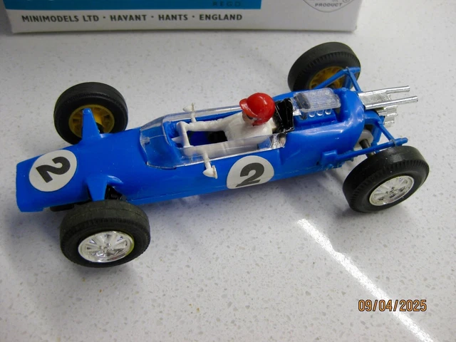 1960'S VINTAGE SCALEXTRIC C82 Lotus 25, Excellent Condition in repro ...