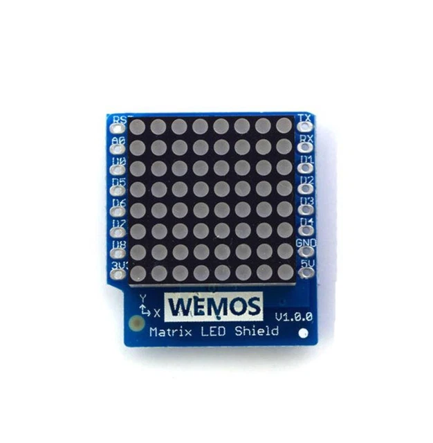 WEMOS D1 MINI ESP8266 LED Matrix Shield V1.0.0 per progetti IoT EUR 3,43 - PicClick IT