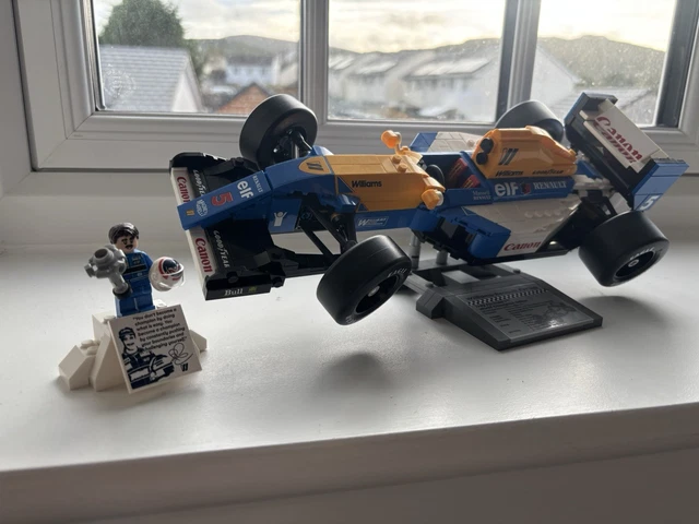 LEGO ICONS: WILLIAMS Racing Fw14b & Nigel Mansell (10353) £42.28 ...