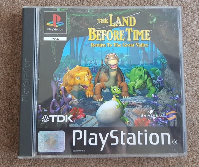 THE LAND BEFORE Time Return to the Great Valley - Sony Ps1 Game ...