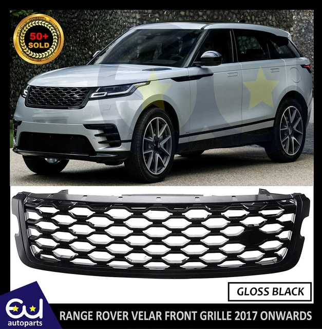 FOR RANGE ROVER Velar L560 17-23 Gloss Black Front Grille Dynamic Style ...