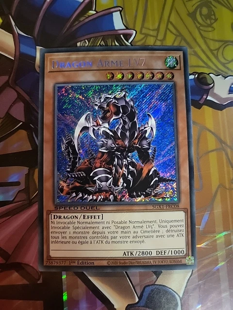 CARTE YU-GI-OH 1ÈRE edition Speed Duel Dragon Armé Lv7. Sgx1-frc08 EUR 1,00 - PicClick FR