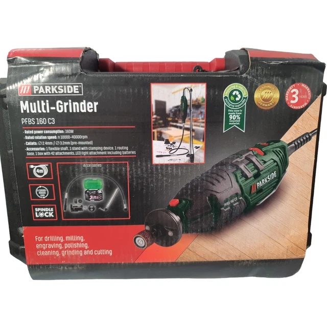 PARKSIDE MULTI GRINDER PFBS 160 C3 £24.95 - PicClick UK