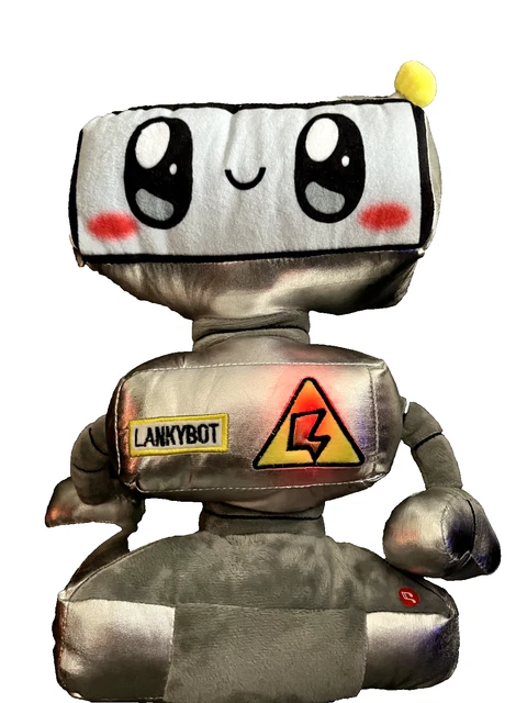 LANKYBOX LANKYBOT PLUSH Soft Stuffed Toy With Light £14.99 - PicClick UK