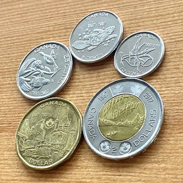 ROYAL CANADIAN MINT 150th Anniversary Coin Complete Set of 5 Canada £68 ...