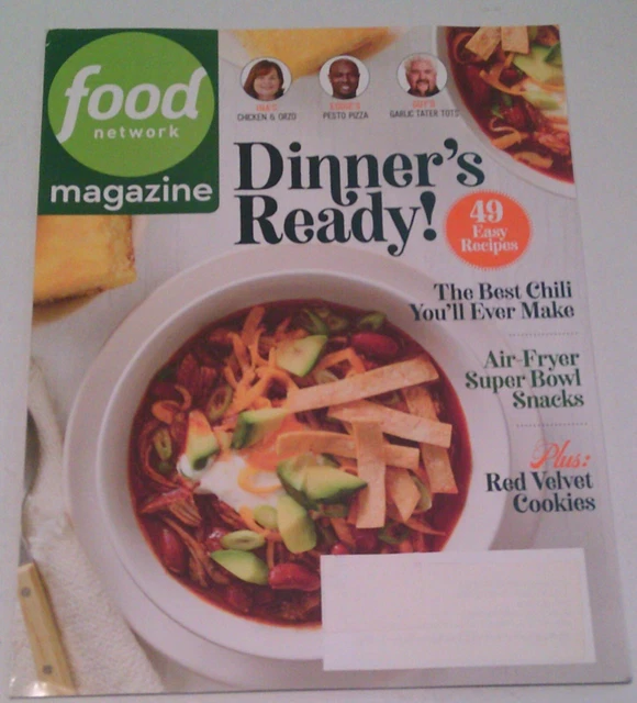 FOOD NETWORK MAGAZINE-( February, March 2024), Dinners Ready! 49 Easy ...