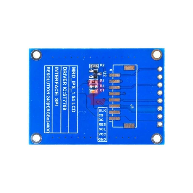 MODULO LCD IPS 1,54"" 240x240 SPI ST7789 per display Arduino Raspberry ...