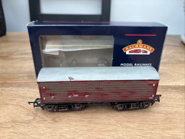 BACHMANN 29 TON Sliding Door Box Van VDA 'EWS' 38-143. Boxed. Weathered ...