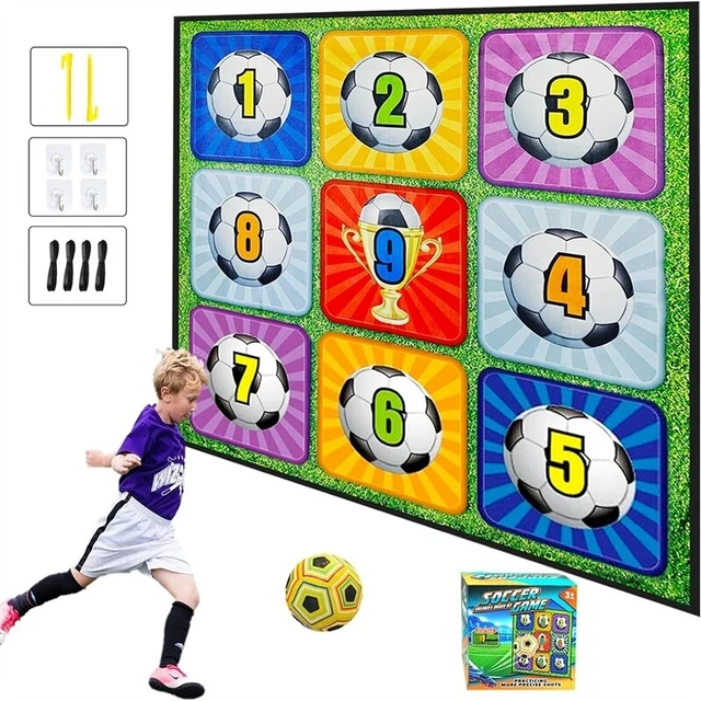 OUTDOOR/INDOOR SOCCER BALL Game Mat Set Mini Football Toys for Kids (59 ...