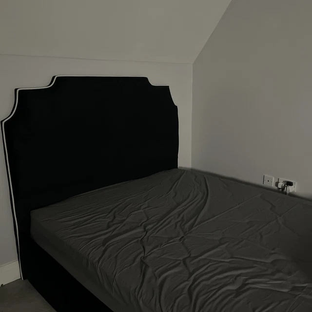 KING SIZE BLACK Bed £156.69 - PicClick UK