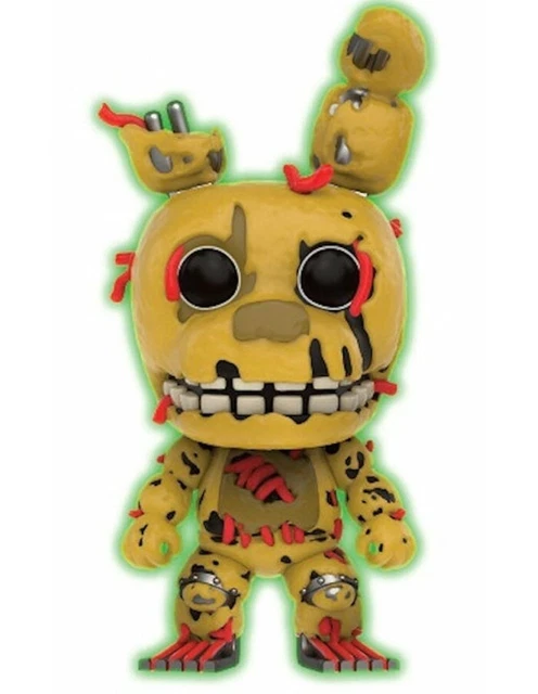 FUNKO POP GAMES Five Nights At Freddy's Springtrap Gitd Vynil Figure £ ...