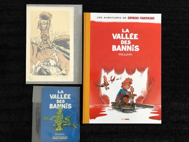 TT SPIROU ET Fantasio - La Vallée Des Bannis - Black & White Ed. EUR ...