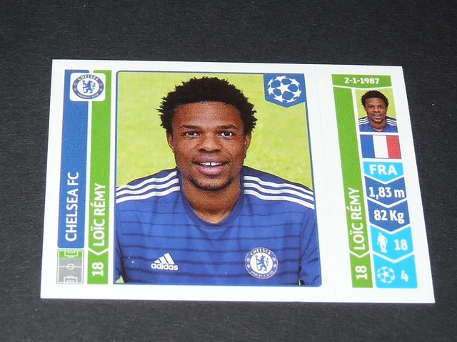 505 REMY FRANCE Blues Chelsea Panini Football Uefa Champions League ...