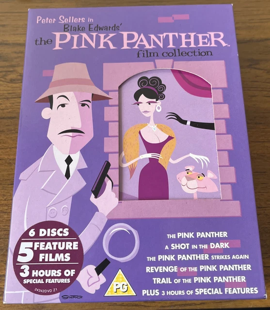 THE PINK PANTHER Film Collection DVD (2006) Peter Sellers - Brand New £ ...